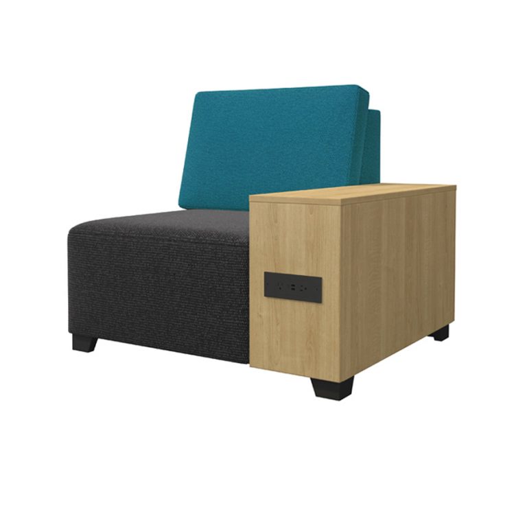 Laguna Chair with Tablet Arm – Interior Resources